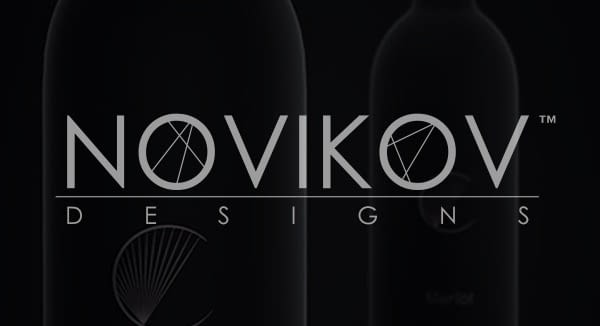 Novikov Designs - Collectors Wine Range Bottle Design